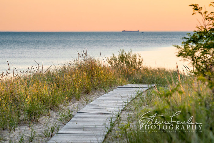 BD316 Elberta Beach Boardwalk #2 – Steve Loveless Photography